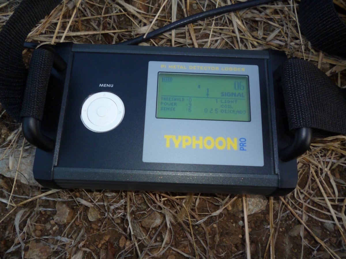 Typhoon 3D Pi Metal Detector LOGGER Works witn frame and a coil for ...